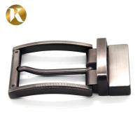 China Wenzhou KML High quality men simple metal pin zinc alloy belt buckle for sale