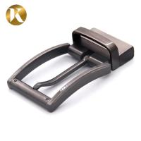 China Wenzhou KML High quality men simple metal pin zinc alloy belt buckle for sale