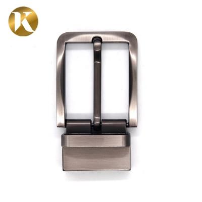 China Wenzhou KML Custom Man Fashion Heavy Pin Zinc Alloy Belt Buckle for sale