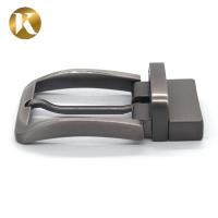 China Wenzhou KML Custom Man Fashion Heavy Pin Zinc Alloy Belt Buckle for sale
