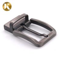 China Wenzhou KML Custom Man Fashion Heavy Pin Zinc Alloy Belt Buckle for sale