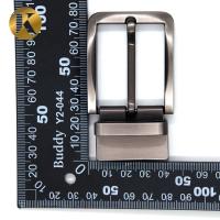 China Wenzhou KML Custom Man Fashion Heavy Pin Zinc Alloy Belt Buckle for sale