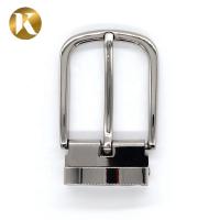 China Wenzhou KML Popular style reversible metal zinc alloy pin belt buckles for sale