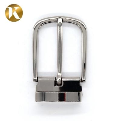 China Wenzhou KML Popular style reversible metal zinc alloy pin belt buckles for sale