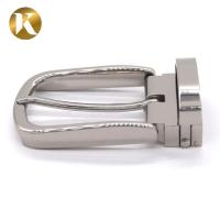 China Wenzhou KML Popular style reversible metal zinc alloy pin belt buckles for sale