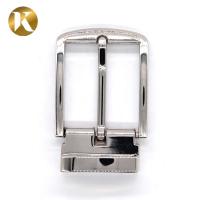 China Wenzhou KML 35mm Simple Teeth Pin Zinc Alloy Man Belt Buckle for sale