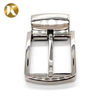 China Wenzhou KML 35mm Simple Teeth Pin Zinc Alloy Man Belt Buckle for sale
