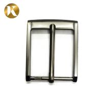 China Wenzhou KML Italy 35mm silver affordable man pin belt buckle for sale