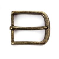 China Wenzhou KML High quality custom logo 35mm galvanized metal belt buckle for sale