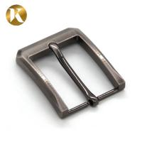 China Popular 35mm Black Pin Belt Buckles With Smooth Surface Treatment for sale