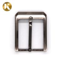 China Popular 35mm Black Pin Belt Buckles With Smooth Surface Treatment for sale