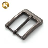 China Popular 35mm Black Pin Belt Buckles With Smooth Surface Treatment for sale