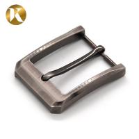 China Popular 35mm Black Pin Belt Buckles With Smooth Surface Treatment for sale