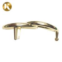 China Double Loop Ring Womens Belt Buckle 30mm With Beautiful Appearance for sale