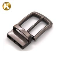 China 35mm Black Belt Buckles , Durable Zinc Alloy Thick Belt Buckle for sale