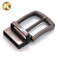 China 35mm Black Belt Buckles , Durable Zinc Alloy Thick Belt Buckle for sale