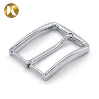 China New Design Silver Belt Buckle , Popular 35mm Mens Square Belt Buckle for sale