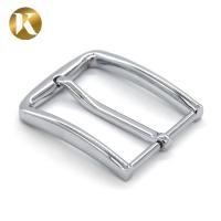 China New Design Silver Belt Buckle , Popular 35mm Mens Square Belt Buckle for sale