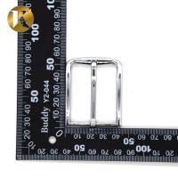 China New Design Silver Belt Buckle , Popular 35mm Mens Square Belt Buckle for sale