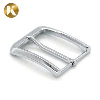 China Professional Durable Silver Belt Buckles Simple Style With Smooth Surface for sale