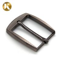 China Fashion Silver 35mm Pin Belt Buckles Zinc Alloy With Long Using Time for sale
