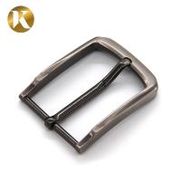 China Zinc Alloy Metal Personalized Belt Buckles With Simplicity Dexterous Design for sale