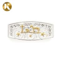 China Men Simple 40mm Personalized Belt Buckles for sale