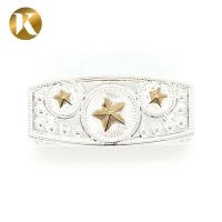 China Thick Retro Logo Cool Belt Buckles Zinc Alloy Material for sale