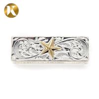 China Customize Logo Metal Zinc Belt Buckle High End For Man Decoration for sale