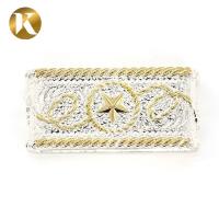 China Zinc Alloy Double Pin Belt Buckle 40mm Inner Size With Long Using life for sale