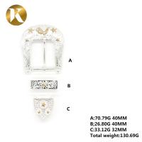 China Promotion Custom Logo Plate Belt Buckles With 3D Surface Treatment for sale
