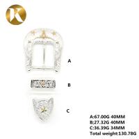 China Men Fashion Belt Buckles , Thick Zinc Alloy Plate Style Belt Buckle for sale
