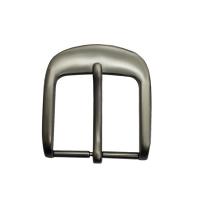 China 40mm Circular Fancy Belt Buckles , KML Zinc Alloy Silver Belt Buckles for sale