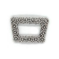 China 2026 shoe buckle Rhinestone Ladies Crystal Shoes Decoration Accessories Silver Col for sale