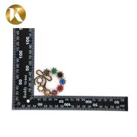 China Ancient Bronze Vintage Shoe Buckle Replacement Circular Crystal Buckle for sale