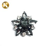 China 2026  Shoe Accessories Metal Custom Crystal Shoe Ornament Star Shape Iron / Copper Material for sale
