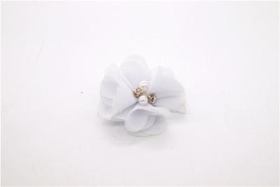 China New Design Custom Chiffon Flower Shoe Clips Handicrafts Bohemia Style for sale