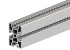 China 40 Series Polished Aluminum V Slot Extrusion Profiles 8-4060 for sale