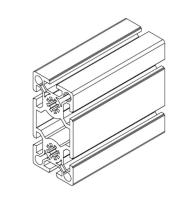 China T-Slot & V-Slot 50 Series Aluminum Profiles -10-50100 for sale