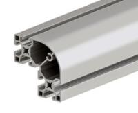 China Pipeline Extruded T Slot Aluminium Profile 80 - 90 Series 8 - 8840Z for sale