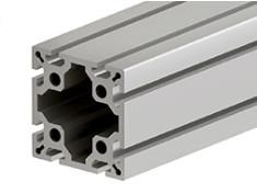 China T /  V Slotted Aluminum Extrusion Anodic Oxidation 100 - 200 Series 8 - 100100 for sale