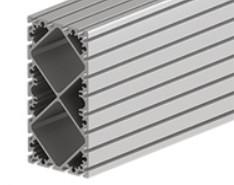 China 8 - 160320 Slotted Aluminum Extrusion For Frame Production 160 x 320mm for sale