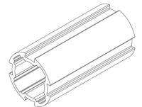 China D30 Lean Tube Aluminum Extrusion Profiles 30 x 30mm for sale
