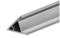 China LZ5050 Chemical Polishing Aluminum Extrusion Profile R Shaped for sale