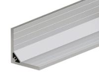 China LZ5050 Chemical Polishing Aluminum Extrusion Profile R Shaped for sale