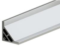China LZ5050 Chemical Polishing Aluminum Extrusion Profile R Shaped for sale