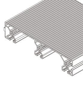 China TB 40200 Extruded Aluminum Pedal Profiles Chemical Polishing for sale