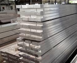 China Polished Alloy Aluminum Flat Busbar Profiles  LP - 10100 for sale