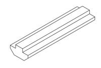 China 6063 T5 Aluminum Extrusion Profiles Connector Link 8 - 8 - 40 for sale