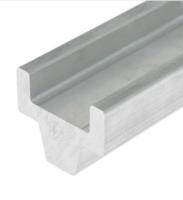 China Transportation Extruded Aluminium Profile Guide Rail Anodic Oxidation Surface for sale